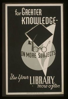 9 Striking Library Posters from the Great Depression