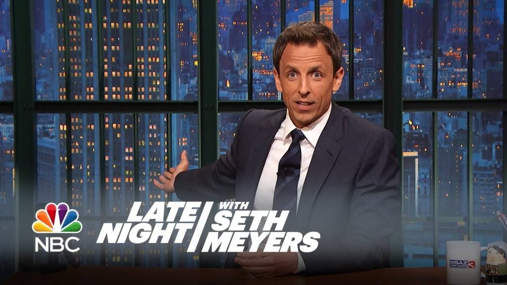 Memorable author moments from Late Night with Seth Meyers.