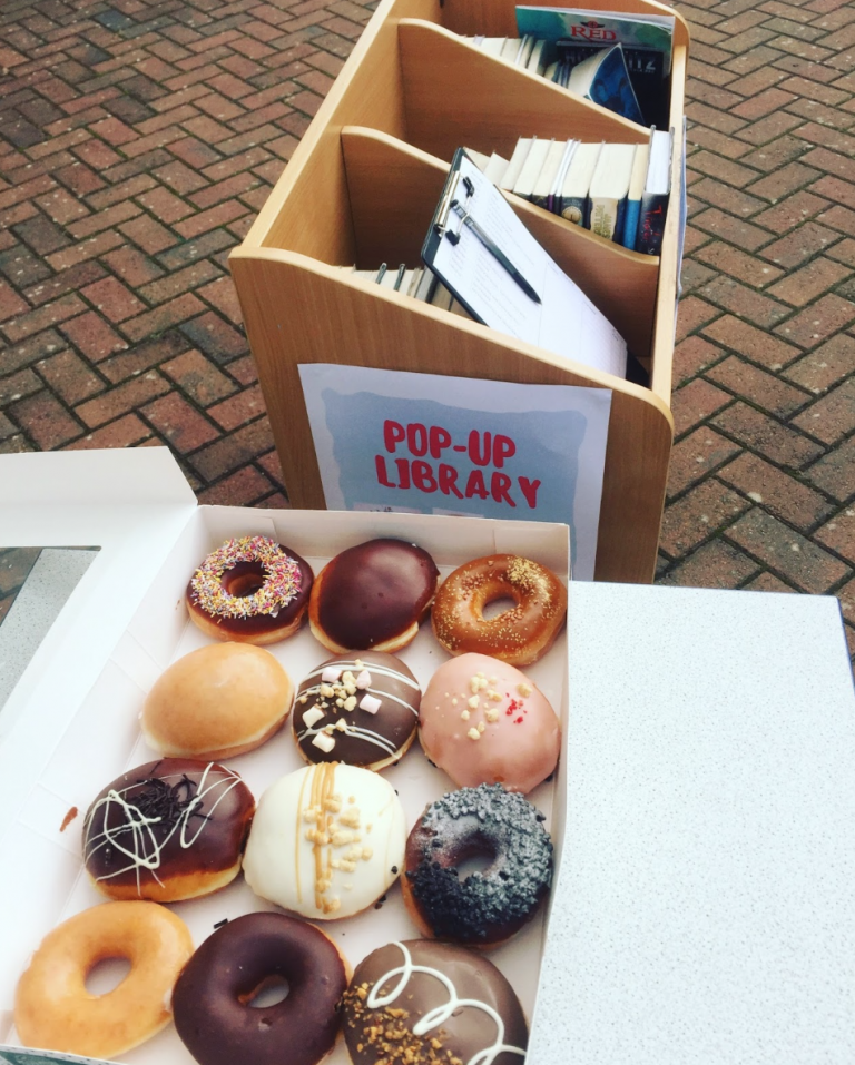 Why a Pop Up Library is the Most Fun You'll Have All Day
