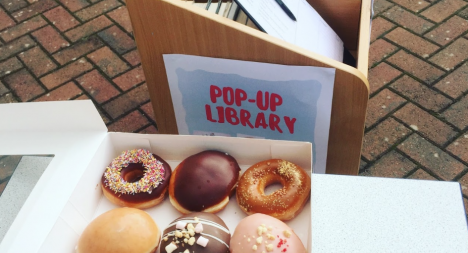 Why a Pop Up Library is the Most Fun You'll Have All Day