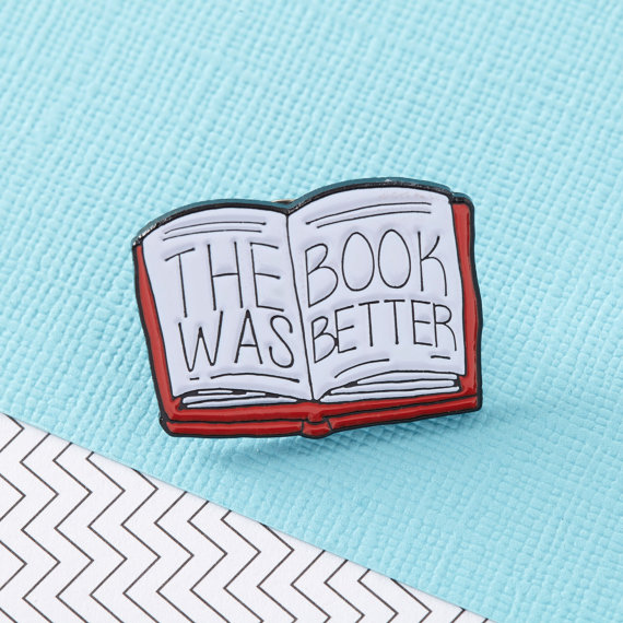 25 Bookish Enamel Pins You Need In Your Life