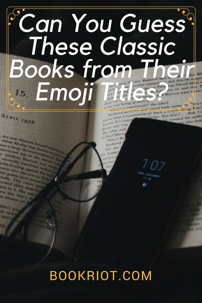 Can You Guess These Classic Books from Their Emoji Titles?