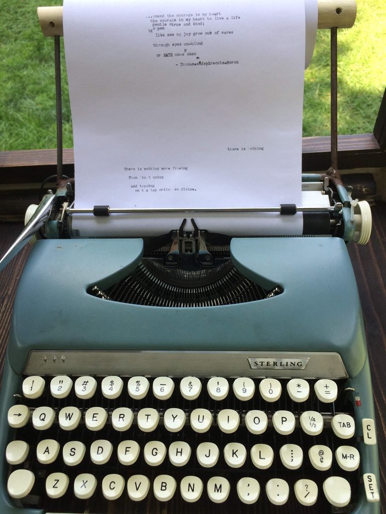 Reflections on the Typewriter Project from the NYC Poetry Festival