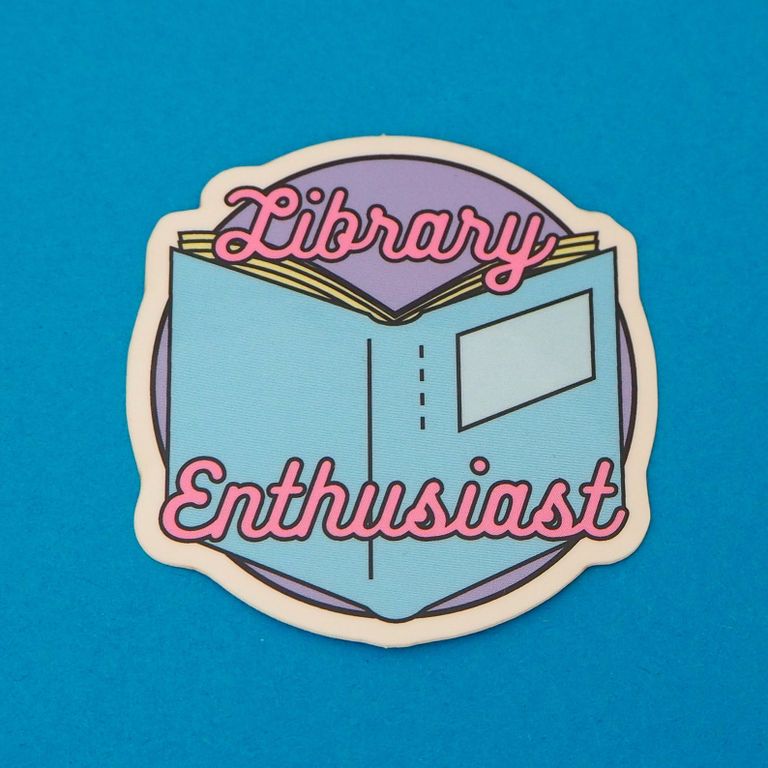 50+ Bookish Stickers for Laptops, Notebooks, Windshields, and More