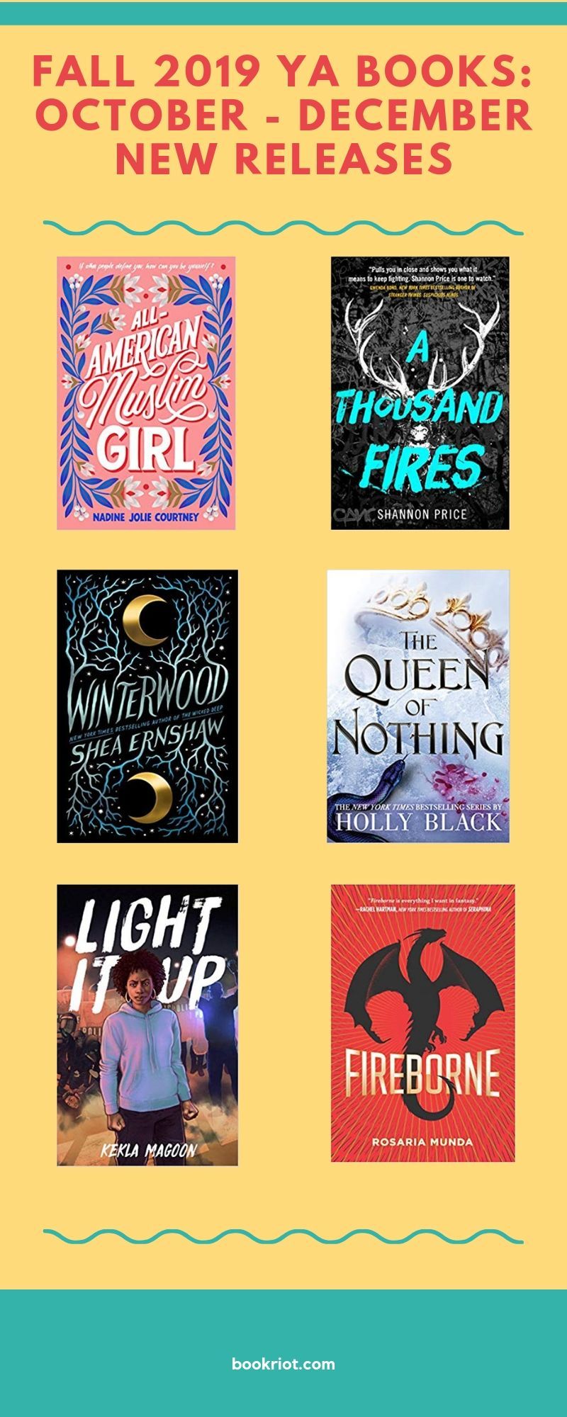 Fall 2019 YA Books: 90+ October–December New Releases