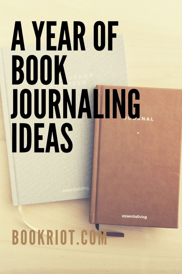 Prompted: A Year of Book Journaling Ideas | Book Riot