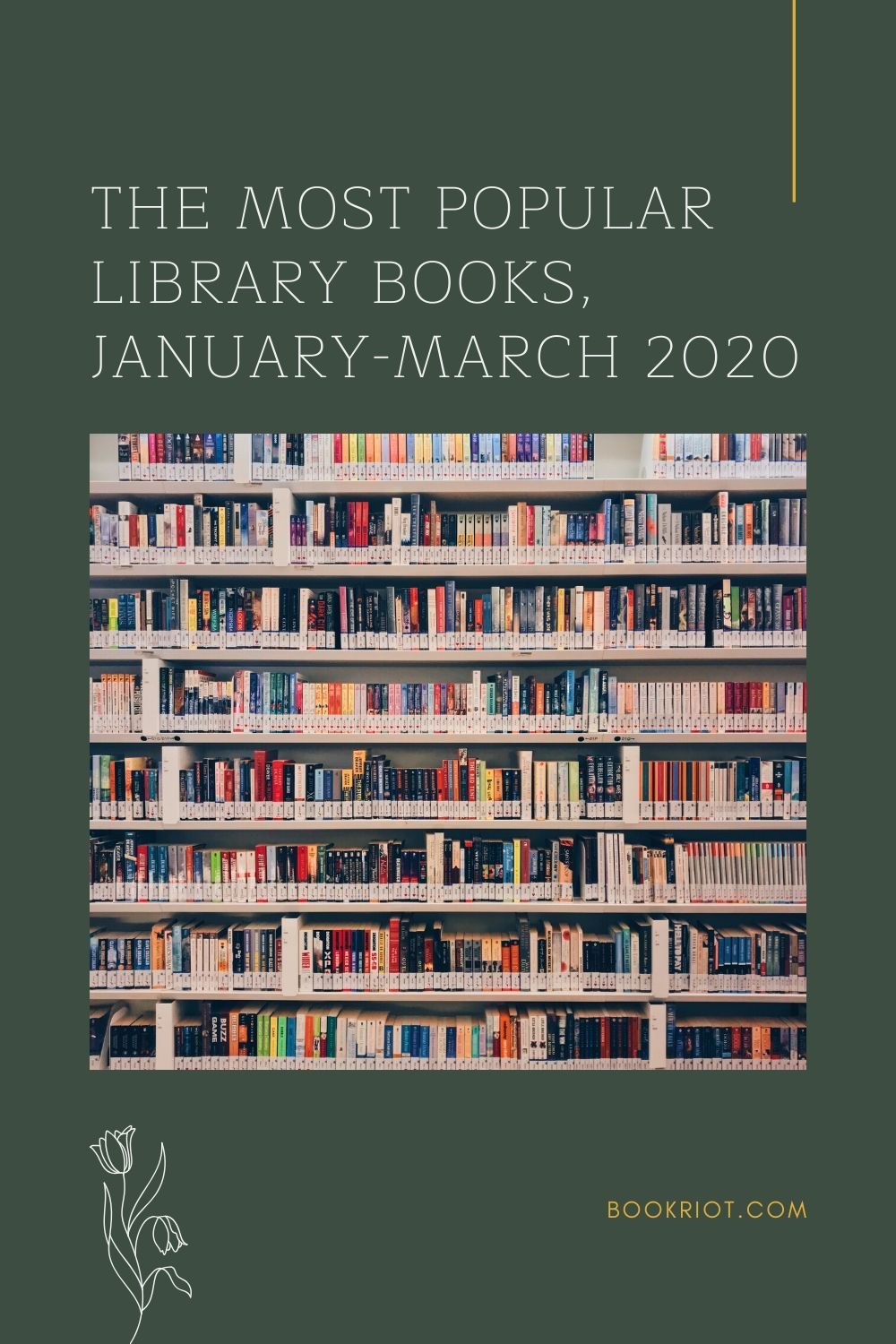 The Most Popular Books In Libraries, January–March 2020