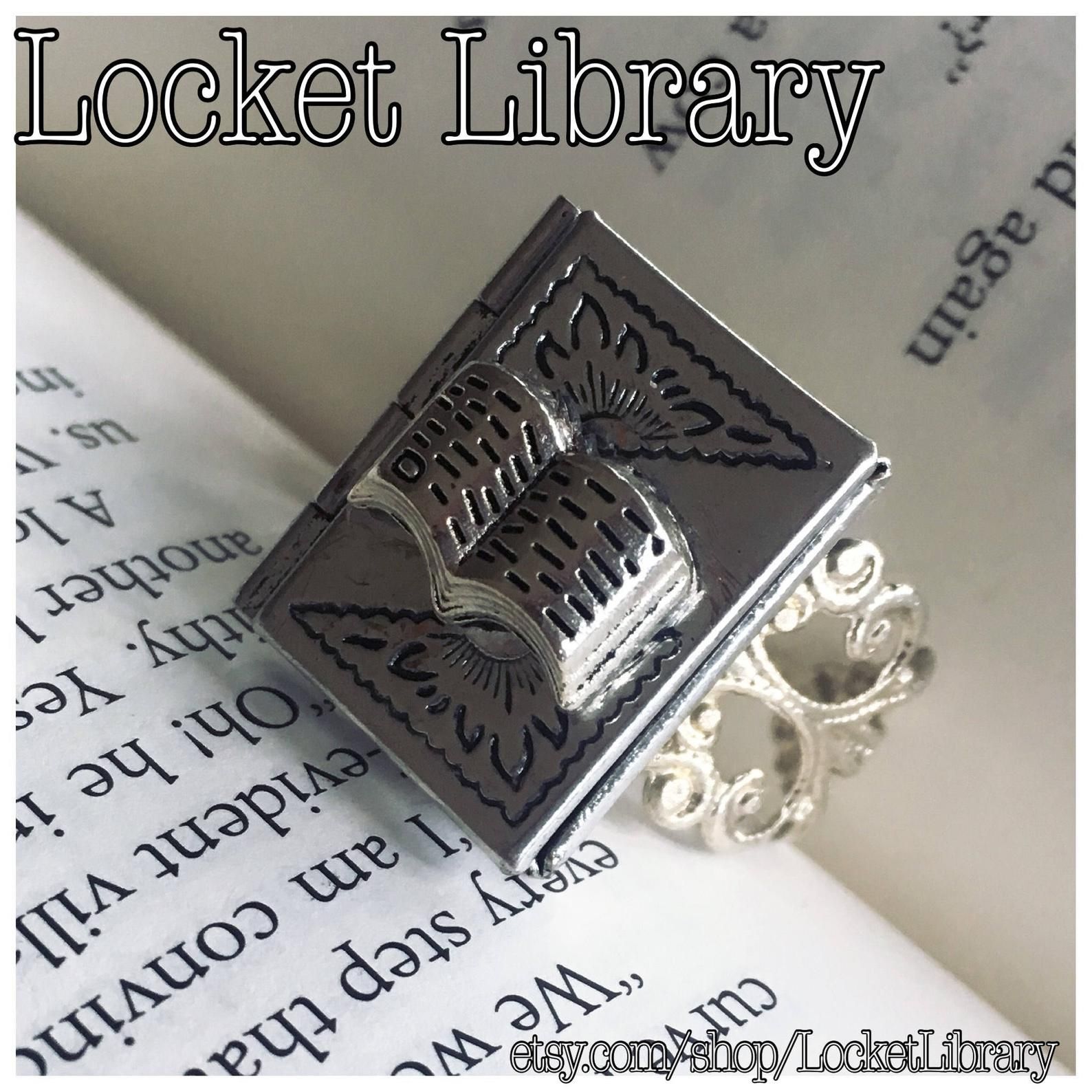 Book Rings To Add Literature To Your Fingers