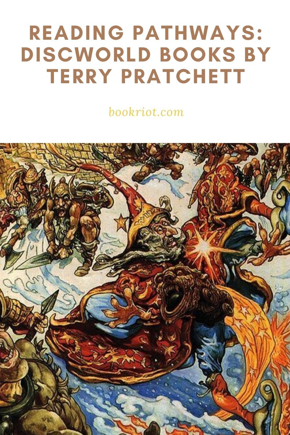 Reading Pathways: Discworld Books By Terry Pratchett