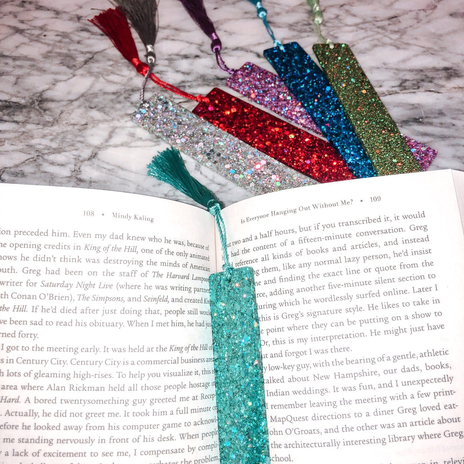 Sweet Resin Bookmarks To Add To Your Collection of Page Savers