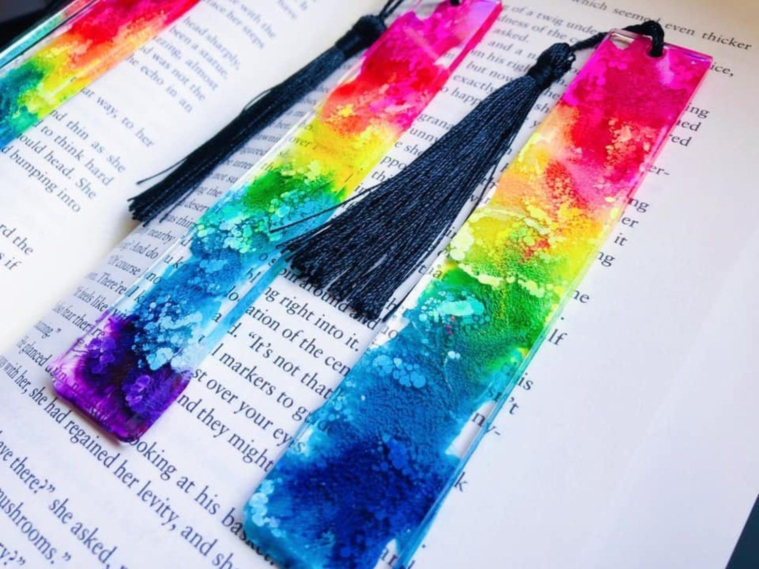Sweet Resin Bookmarks To Add To Your Collection of Page Savers