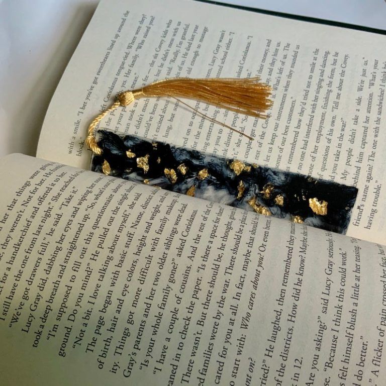 Sweet Resin Bookmarks To Add To Your Collection of Page Savers
