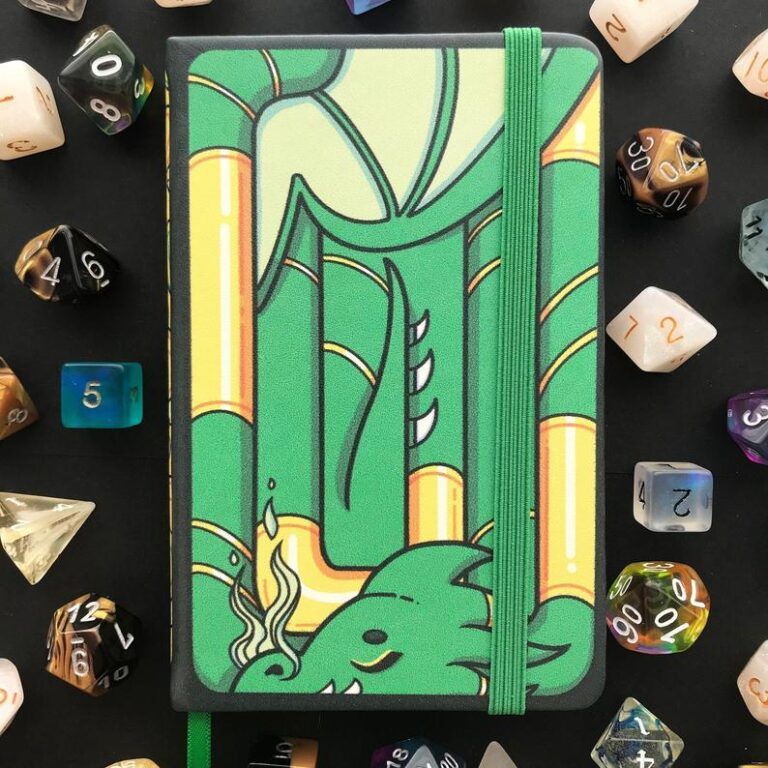 Dragon Journals and Bookmarks for Book Wyrms to Add to Their Hoards
