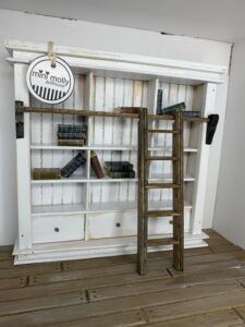 Dollhouse Bookcases and Libraries for Miniature Booklovers