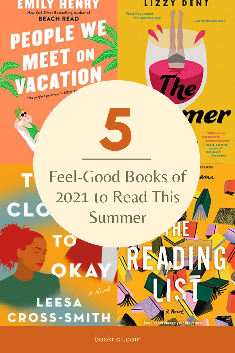5 of the Best New Feel-Good Books for Summer Reading