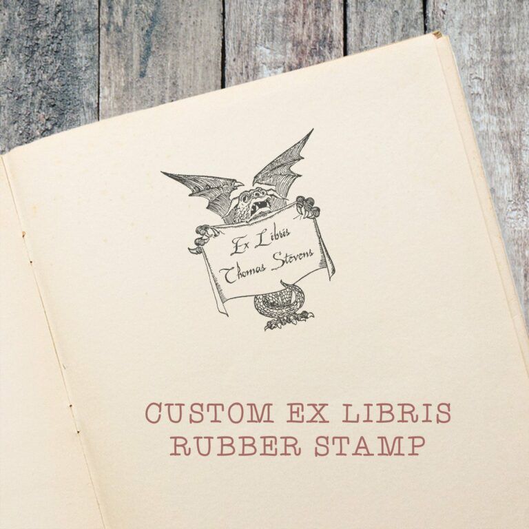 Live Your Home Library Dream With These Ex Libris Stamps