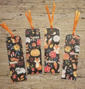 Fall Bookmarks For Reading Season