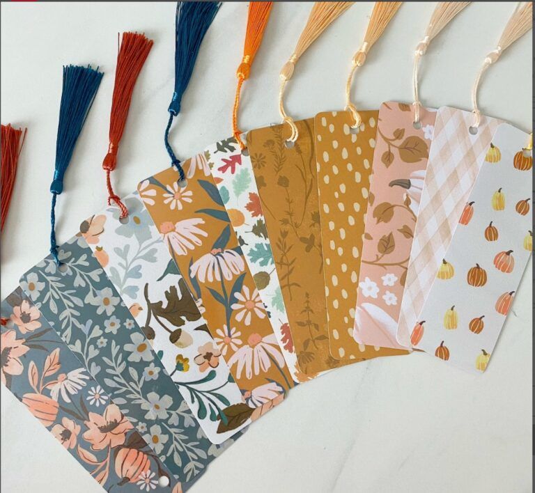 Fall Bookmarks For Reading Season