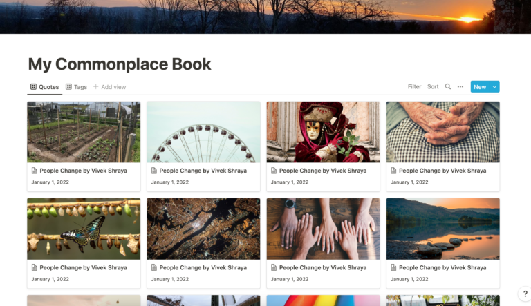 Starting a Commonplace Book Has Changed the Way I Read