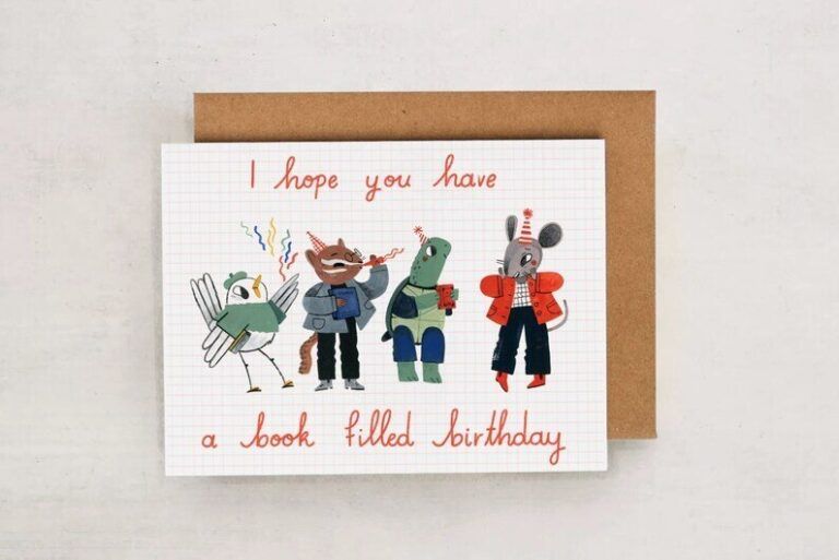 11 Happy Birthday Cards for Readers and Tons of Gift Suggestions