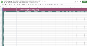 Introducing the 2023 Reading Log! | Book Riot