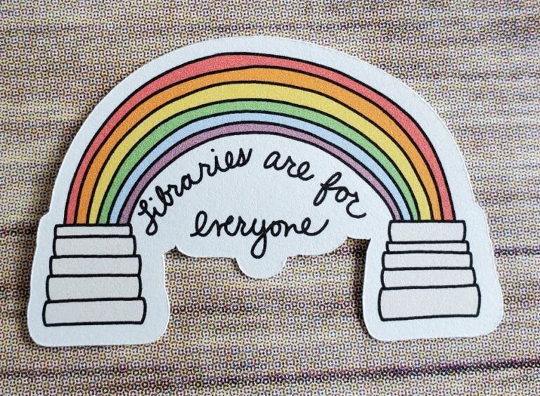 Libraries Are For Everyone: Pride in the Library Goods | Book Riot