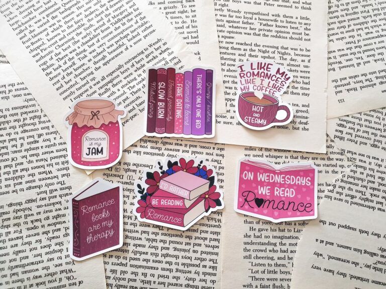 The 11 Best Stickers for Romance Readers