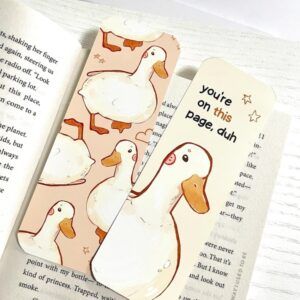 Duck Bookmarks and Bookends | Book Riot