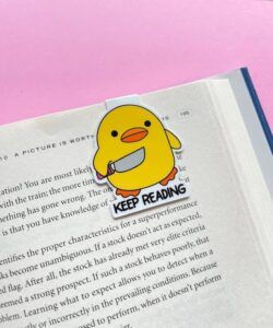 Duck Bookmarks and Bookends | Book Riot