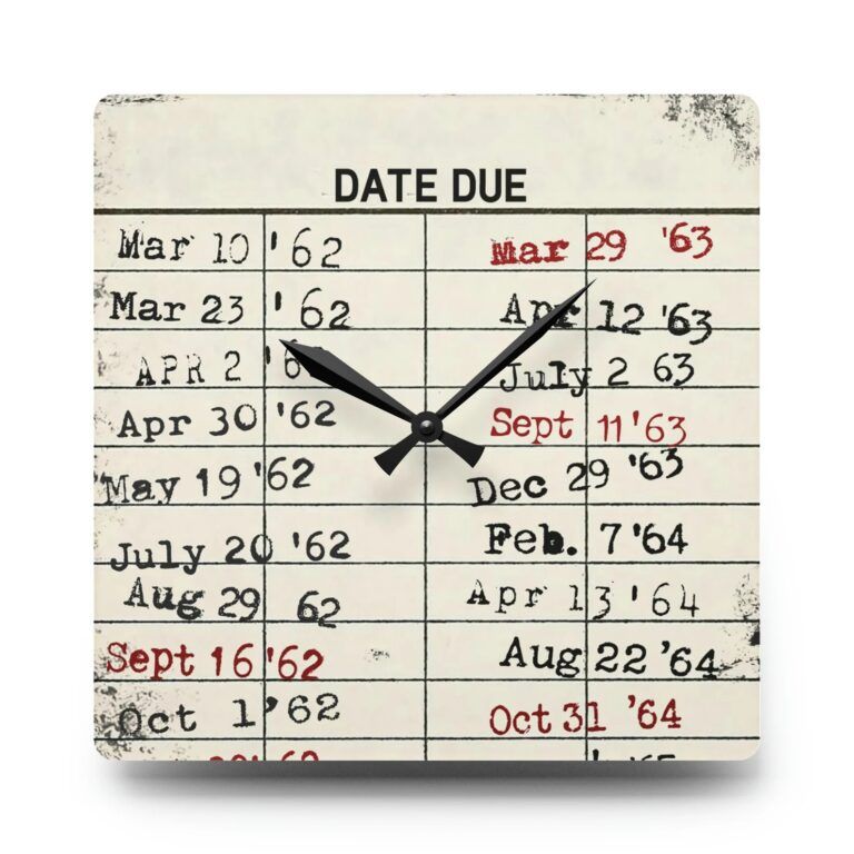 There's Always Time to Read with These Bookish Clocks