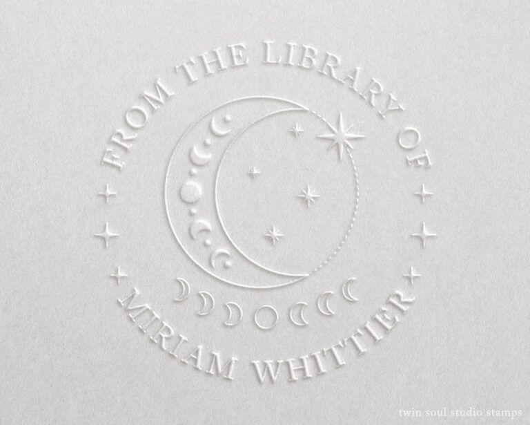 10 Book Embossers & Book Stamps to Gift the Reader in Your Life